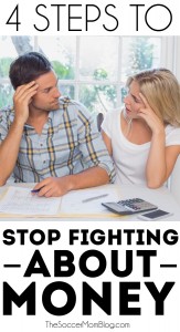 How to Stop Fighting About Money - The Soccer Mom Blog
