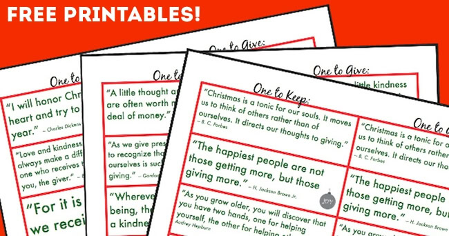 Christmas Kindness Lunchbox Notes - The Soccer Mom Blog
