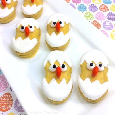 Nutter Butter Chicks Easter Cookies - The Soccer Mom Blog