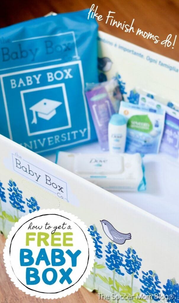 How to Get a Free Baby Box - Just Like Moms in Finland! - The Soccer ...