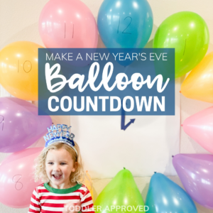 New Year's Eve Ball Drop Craft for Kids - The Soccer Mom Blog
