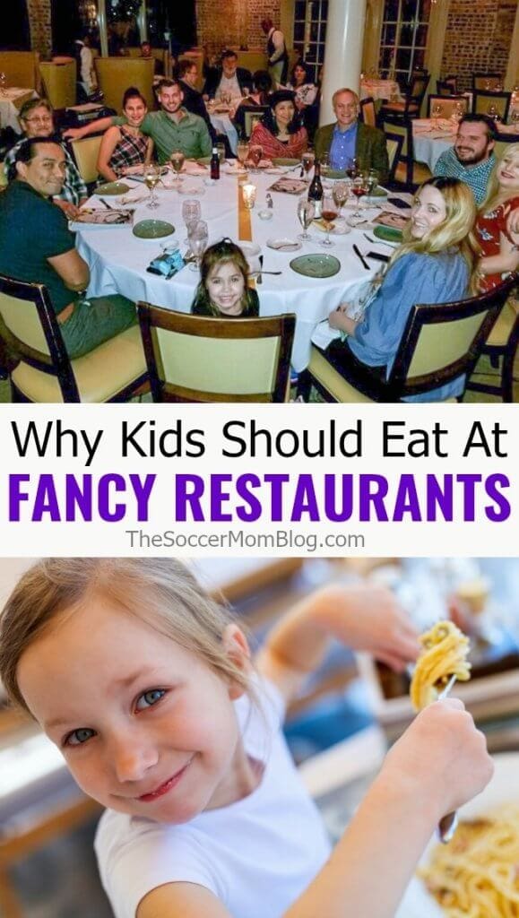 Why We Go Out to Eat with Kids at Fancy Restaurants - The Soccer Mom Blog
