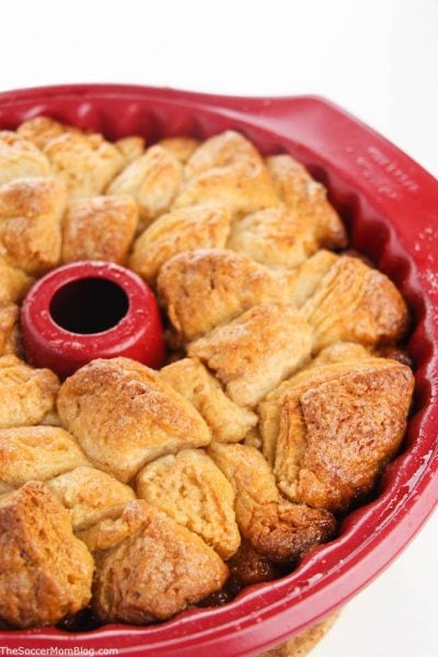 Microwave Monkey Bread - Mom's Recipe - The Soccer Mom Blog