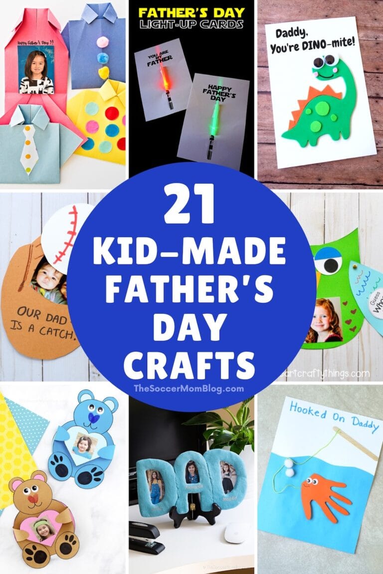 21 Father's Day Crafts for Kids