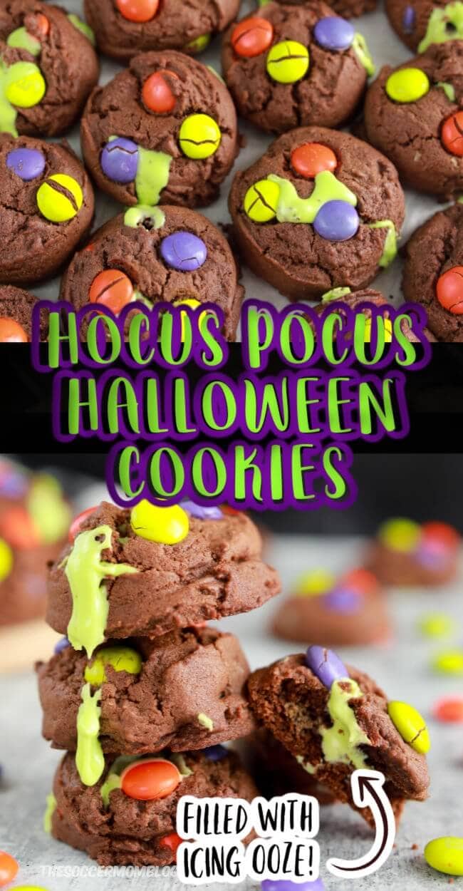 Slime Filled Halloween Cookies - The Soccer Mom Blog