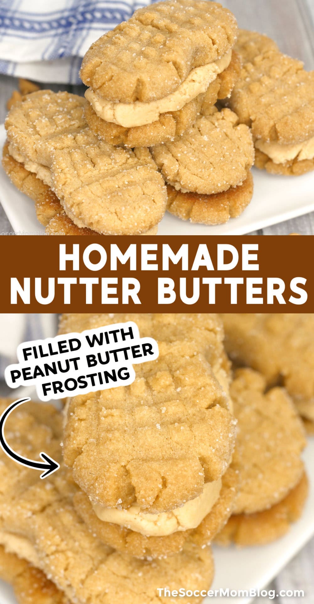 Homemade Nutter Butters - The Soccer Mom Blog
