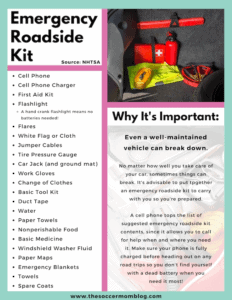 What to Pack in a Roadside Emergency Kit - FREE Printable Checklist