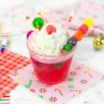 Gumdrop Christmas Punch - The Soccer Mom Blog