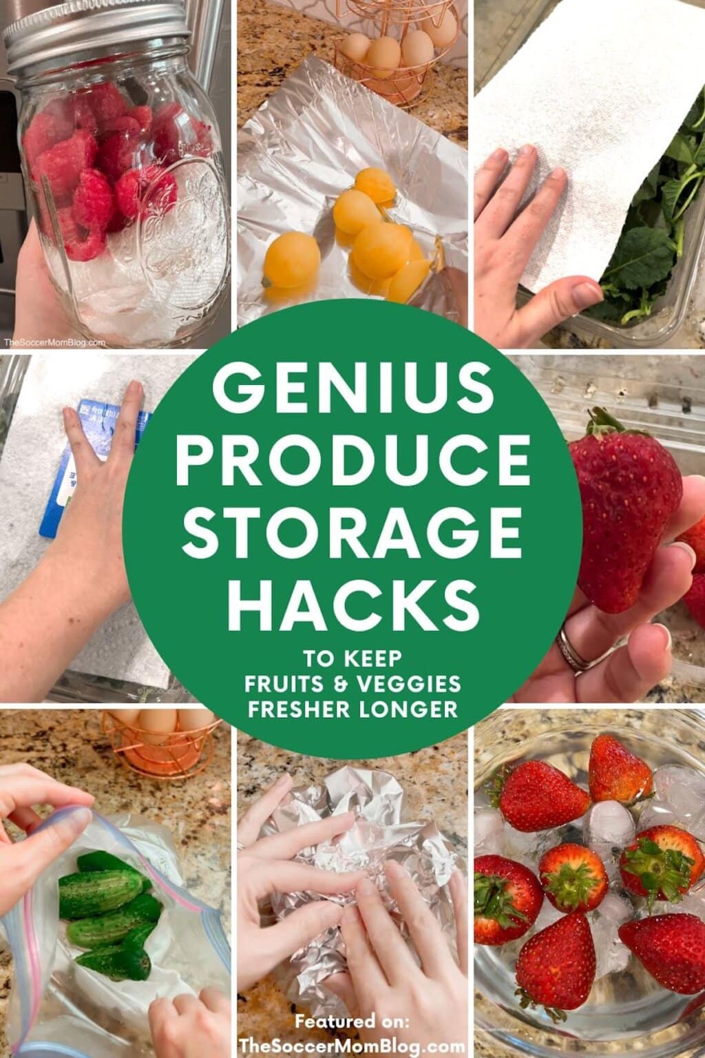 5 Produce Storage Hacks to Keep Fruits & Vegetables Fresh For Weeks