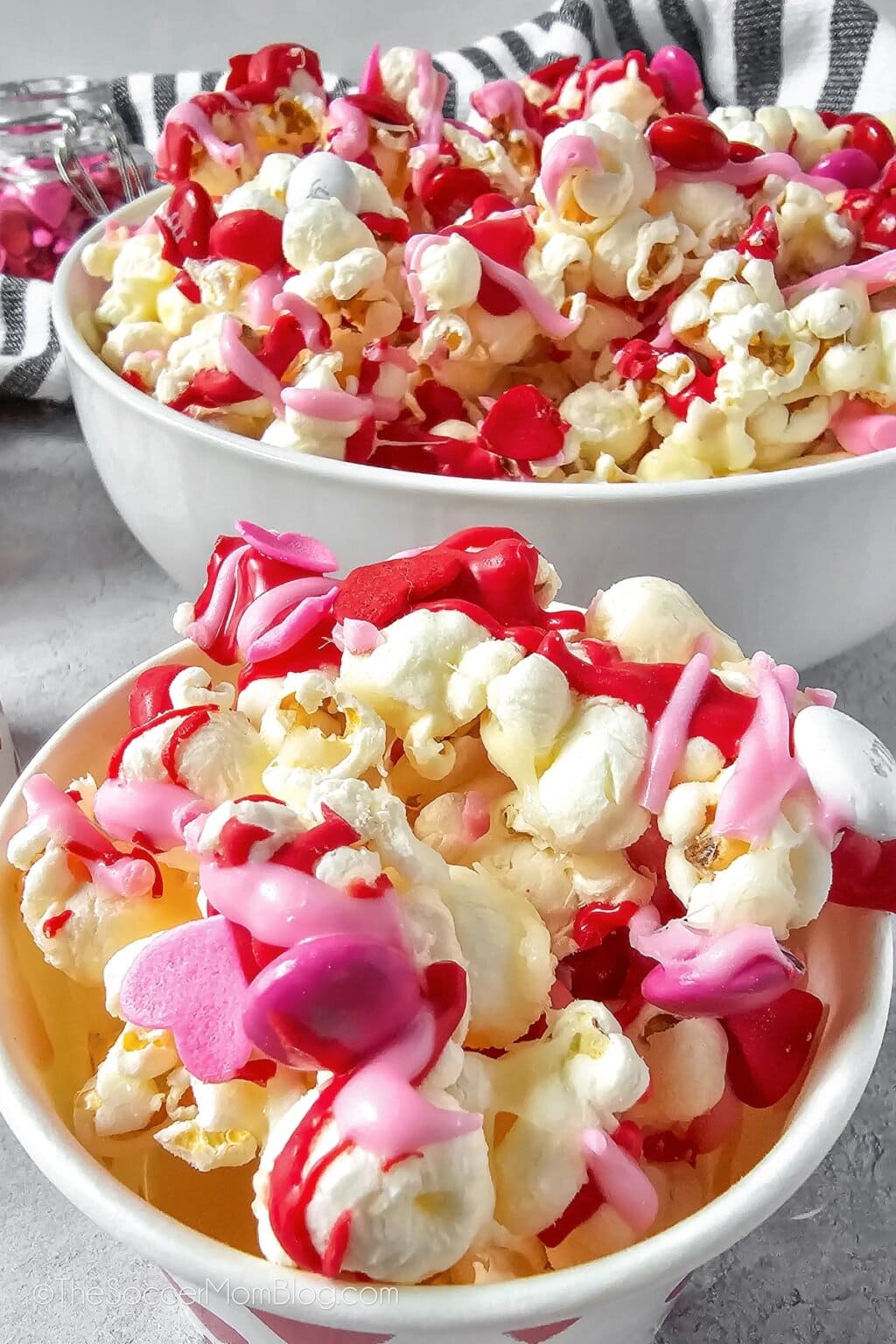 Valentine's Day Popcorn - The Soccer Mom Blog