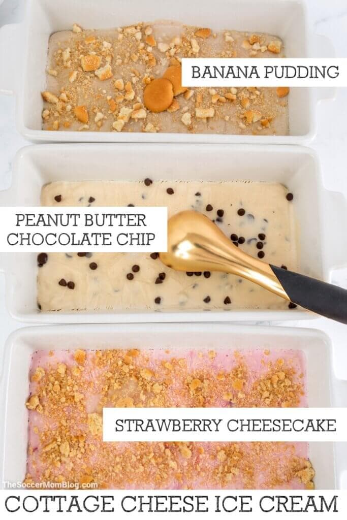 Cottage Cheese Ice Cream (3 Flavors) - The Soccer Mom Blog