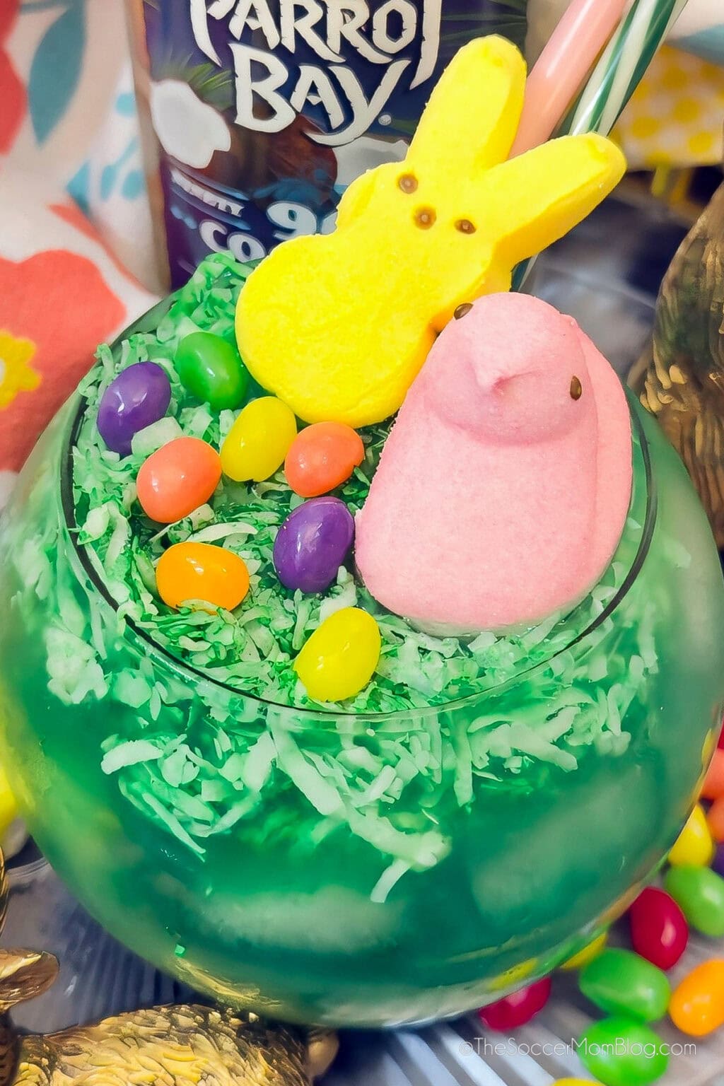 Easter Basket Cocktail - The Soccer Mom Blog