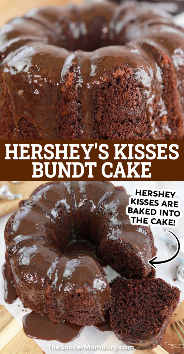 This Hershey's Kiss Cake is a Chocoholic's Dream - The Soccer Mom Blog