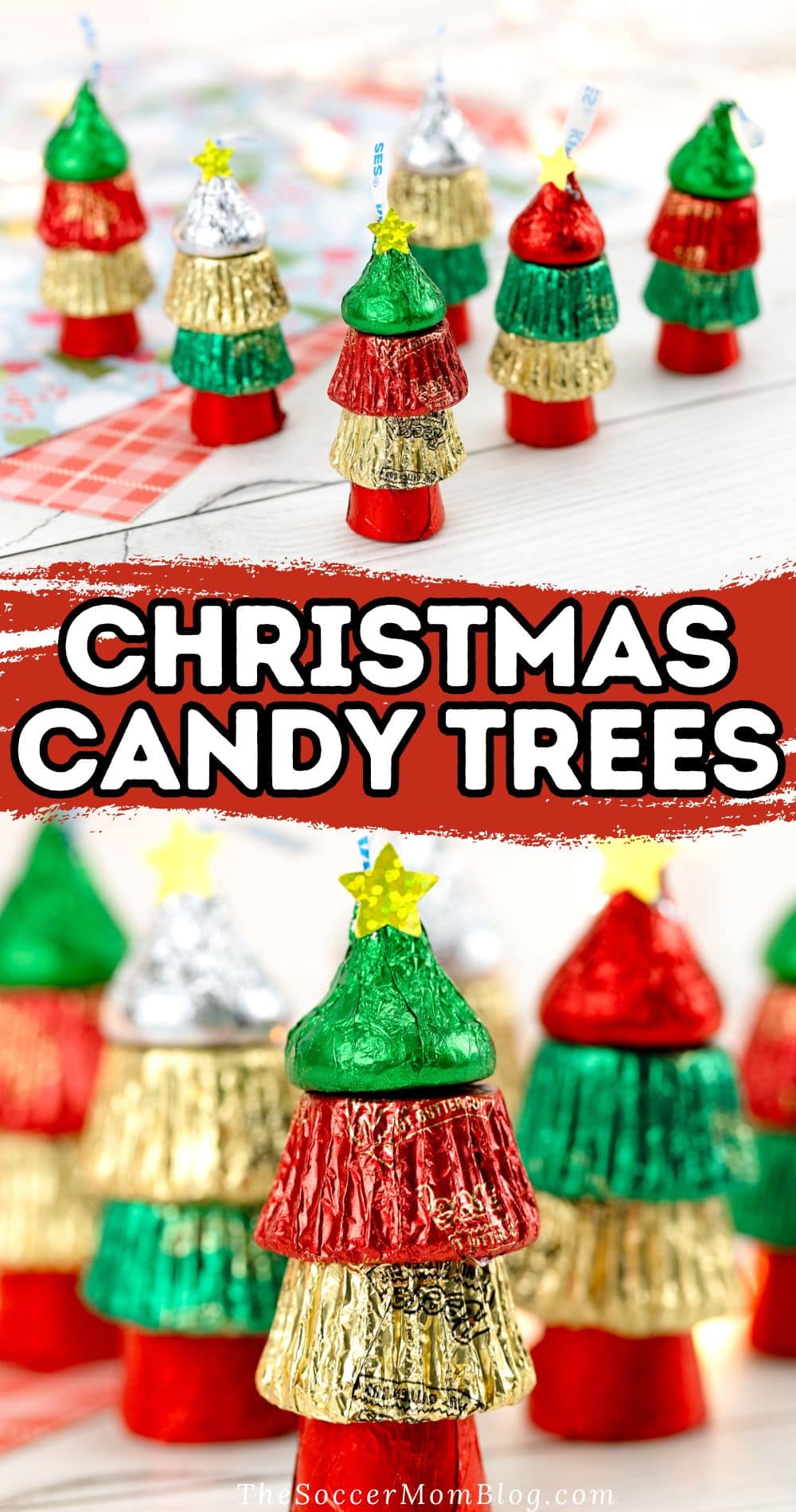 Candy Christmas Tree Craft - The Soccer Mom Blog