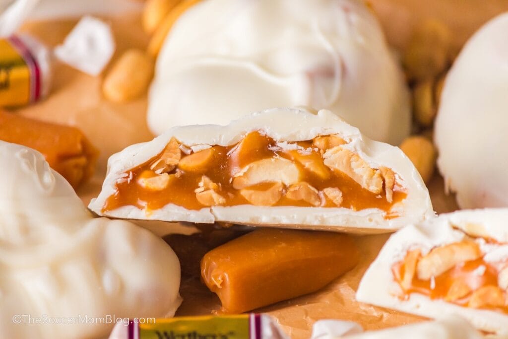 Polar Bear Paws (See's Candies Copycat) - The Soccer Mom Blog