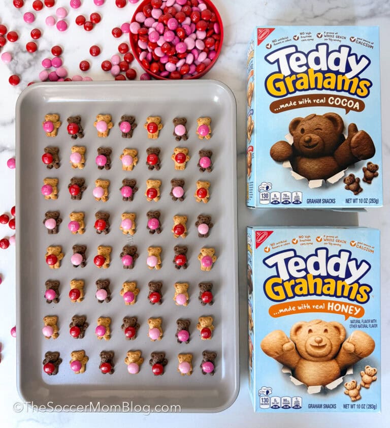 Valentine Teddy Graham Treats - The Soccer Mom Blog
