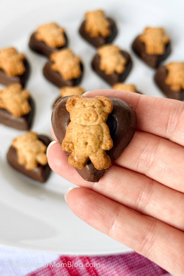 Valentine Teddy Graham Treats - The Soccer Mom Blog