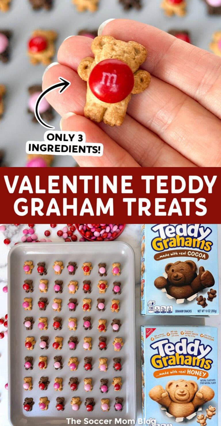 Valentine Teddy Graham Treats - The Soccer Mom Blog